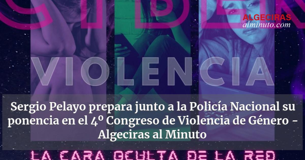Sergio Pelayo prepara junto a la Policía Nacional su ponencia en el 4º Congreso de Violencia de ...