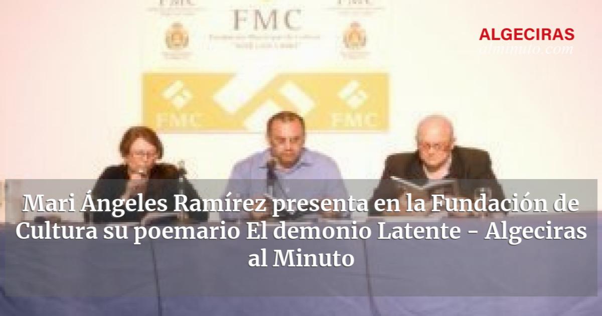 Mari Ángeles Ramírez presenta en la Fundación de Cultura su poemario El ...