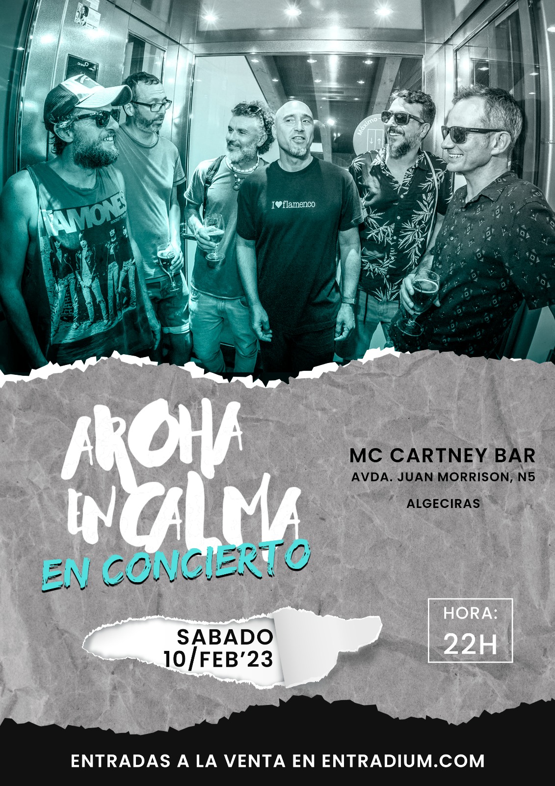 Este sábado Aroha en Calma en MCartney Bar, descubre su último video ...